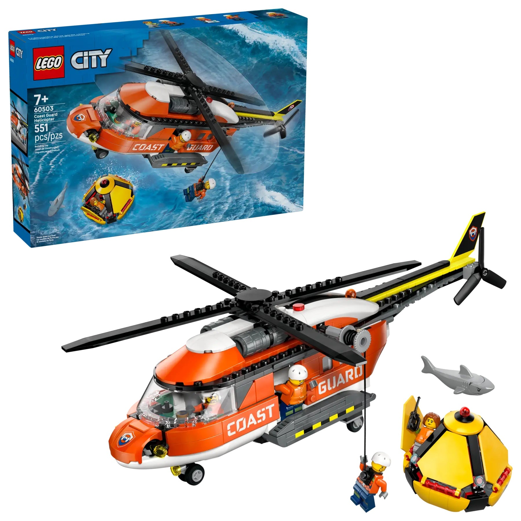 Lego City Coast Guard Helicopter – ELC Toys UAE